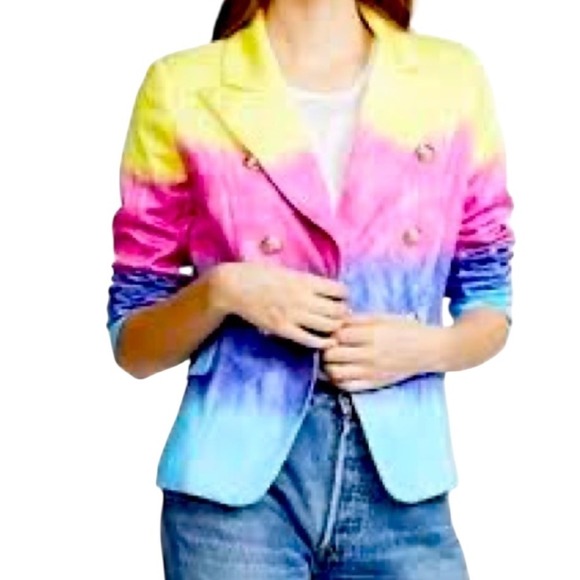 Lioness | Jackets & Coats | Lioness Palermo Tie Dye Double Breasted ...